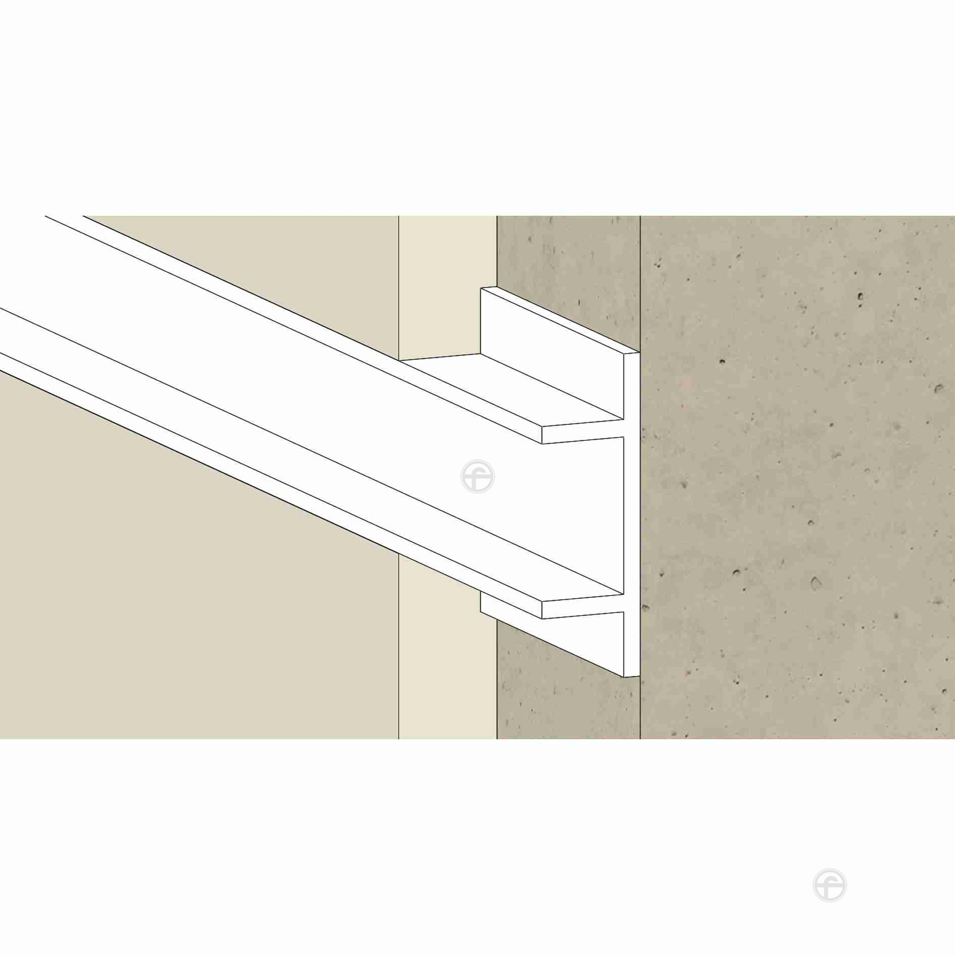 牆面間隔伸縮縫條